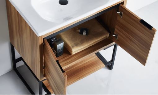 Buy Online Timber Oak 750mm Vanity in Melbourne | Bayside Bathroom ...