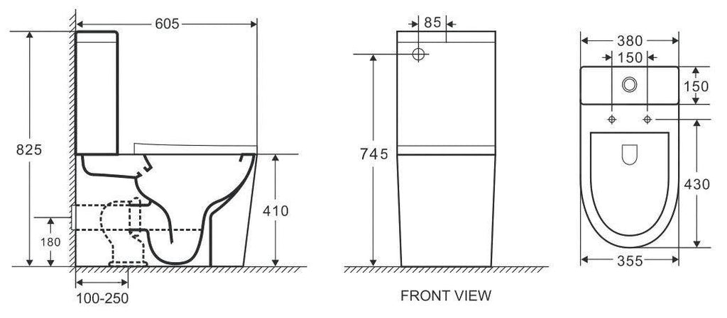 Buy Online Daisy Toilet Suite in Melbourne